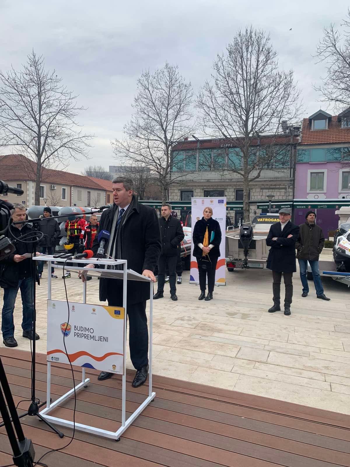 Nabavljena vrijedna oprema za prevenciju požara i poplava