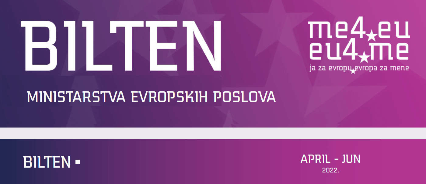 Dvadeseti broj Biltena Ministarstva evropskih poslova