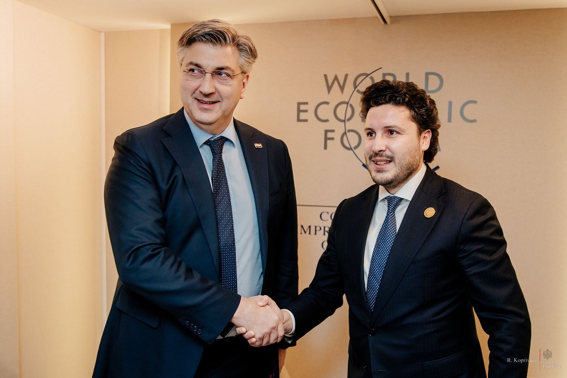 Abazović meets his Croatian counterpart