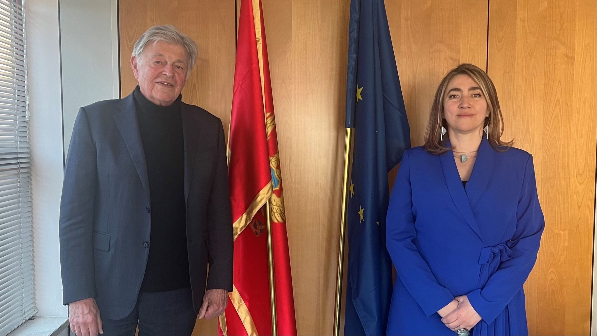 Susret ministarke Šćepanović i princa Nikole