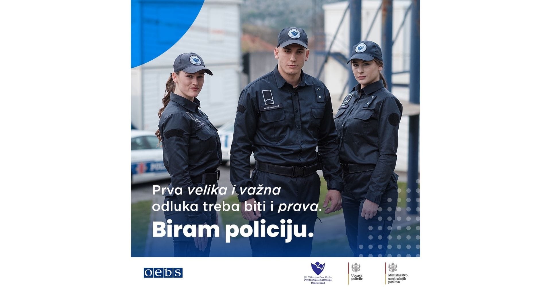 Biram policiju – prva važna odluka treba da bude prava