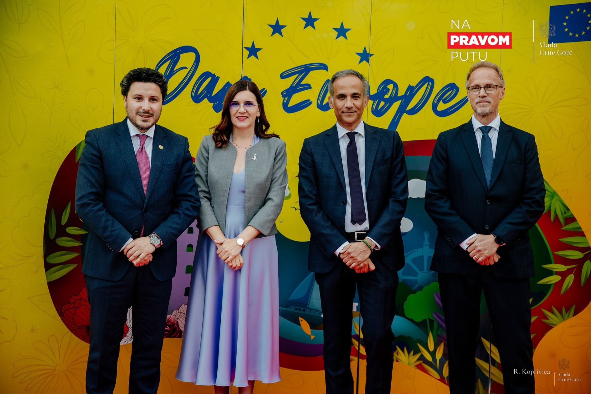 Abazović attends Europe Day reception