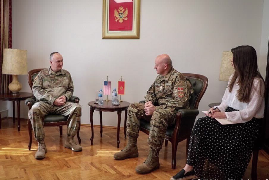 Sastanak načelnika Generalštaba VCG Brigadnog Generala Zorana ...