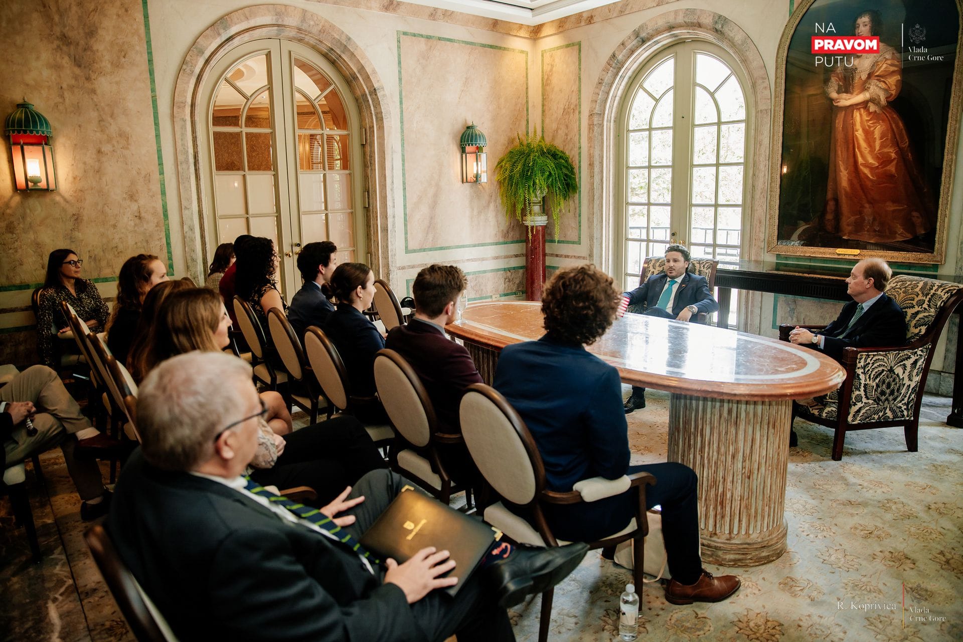 Abazović sa studentima Univerziteta Tulan: Crna Gora od Jugoslavije do EU