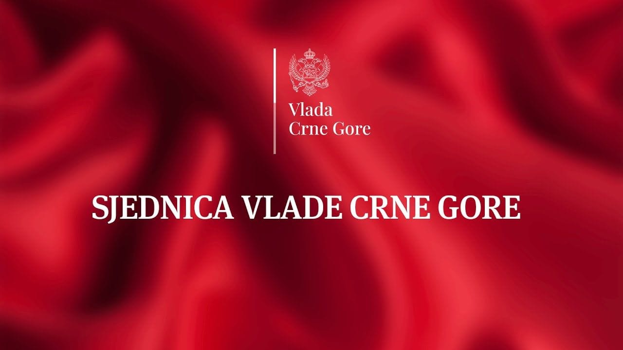 70 Sjednica Vlade Crne Gore