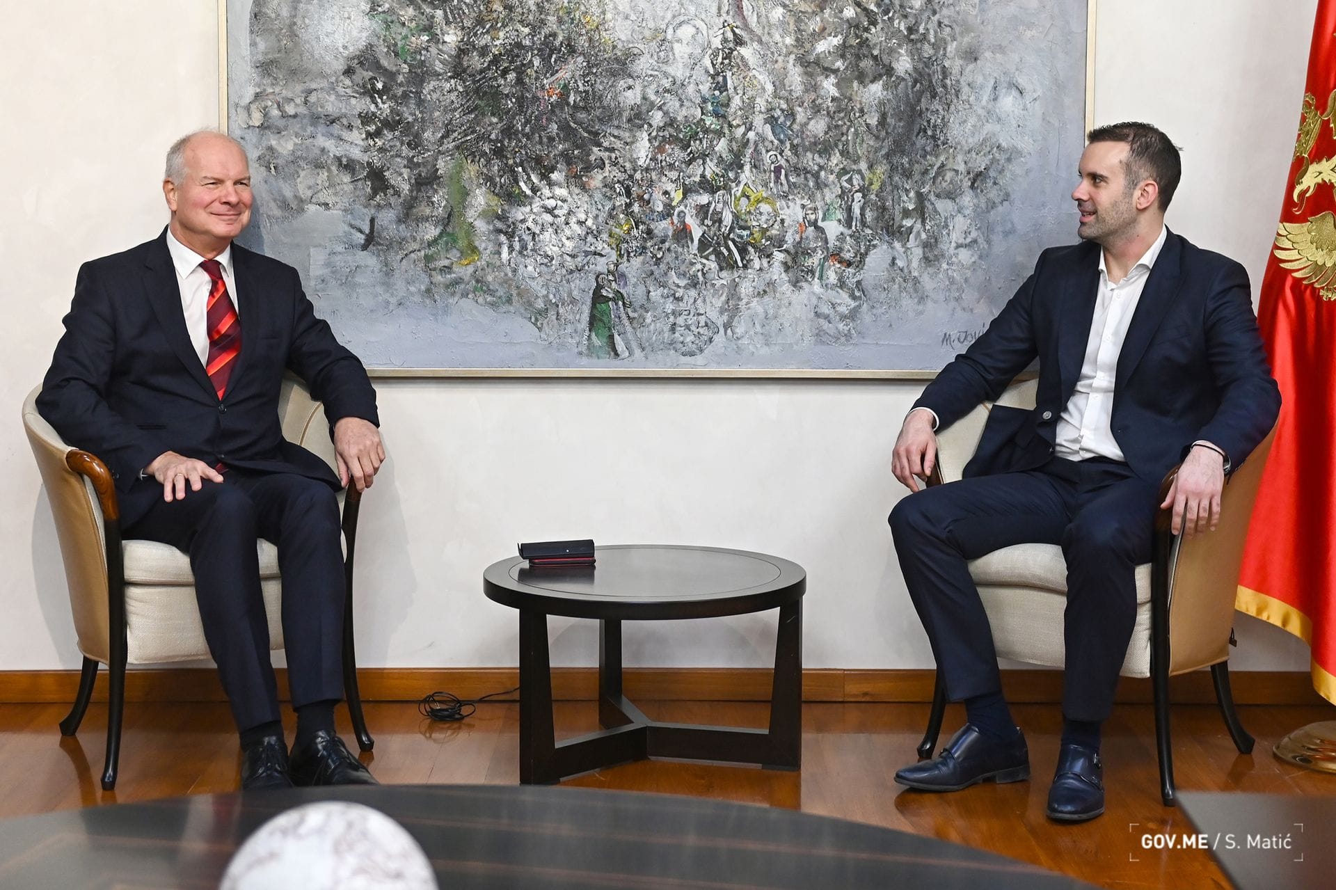 Prime Minister Spajić talked to the Austrian Ambassador Karl Müller