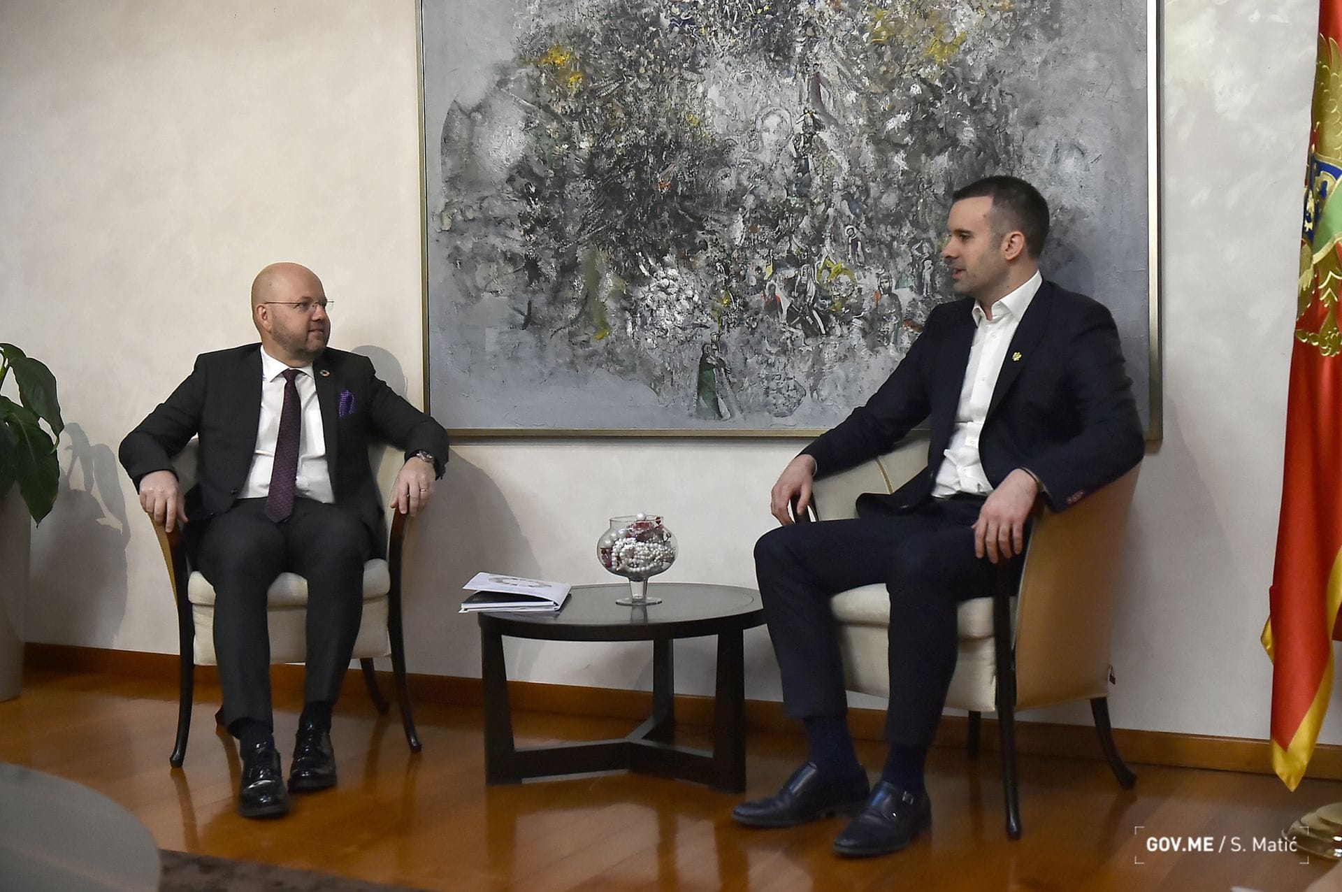 Prime Minister Milojko Spajić met with the UN Resident Coordinator to ...