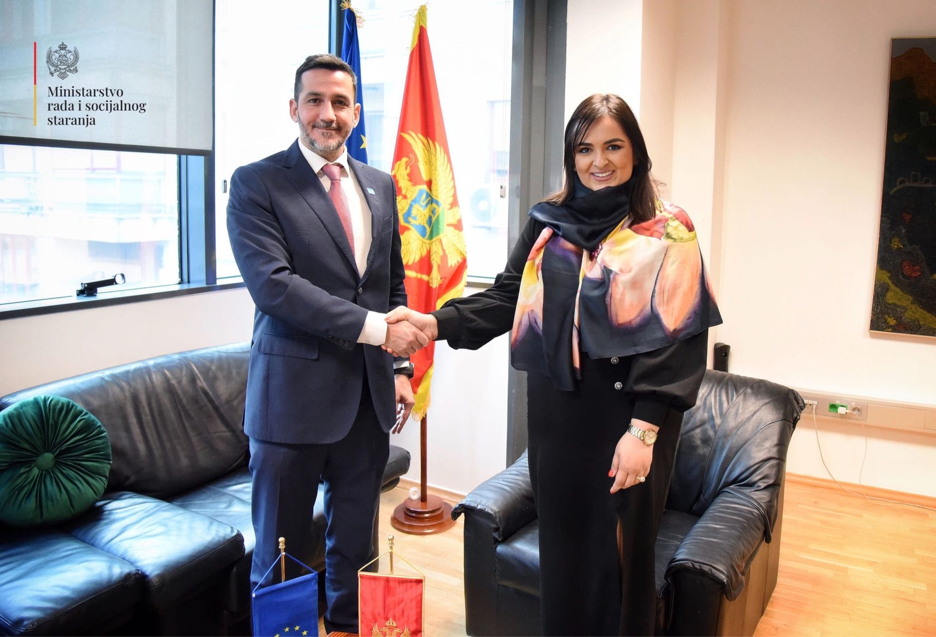Ministarka Nišić sastala se sa šefom predstavništva UNICEF-a u CG ...