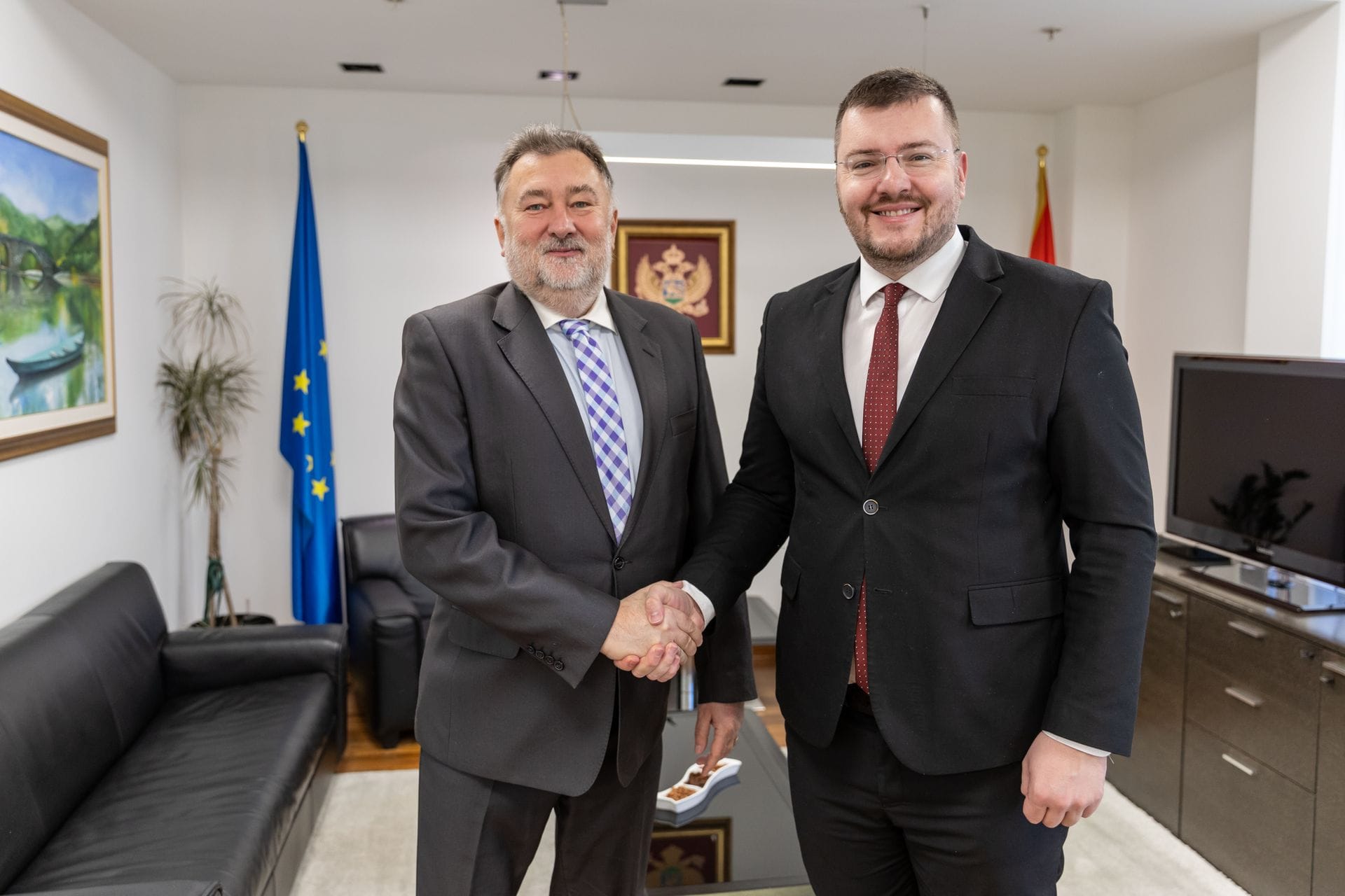 DPM Koprivica meets with Ambassador of Slovakia Boris Gandel