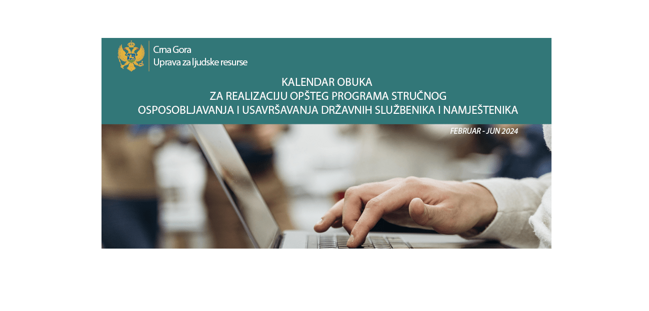 Obuke za državne službenike i namještenike za prvu polovinu 2024.