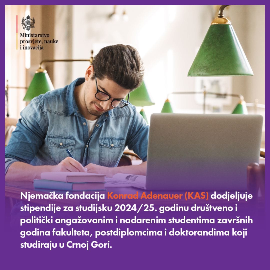 Otvoren konkurs za Konrad Adenauer stipendije