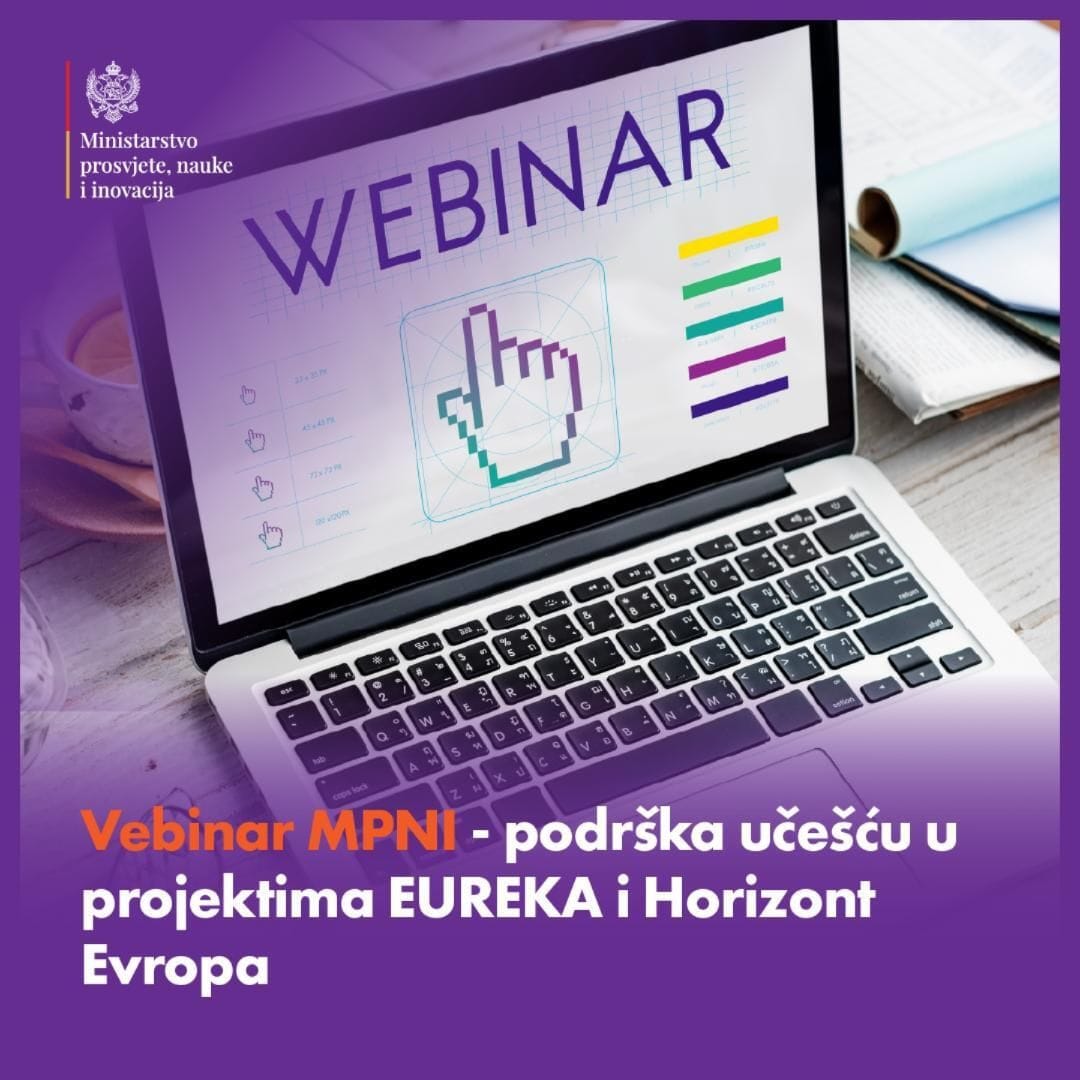Vebinar MPNI – podrška učešću u projektima EUREKA i Horizont Evropa