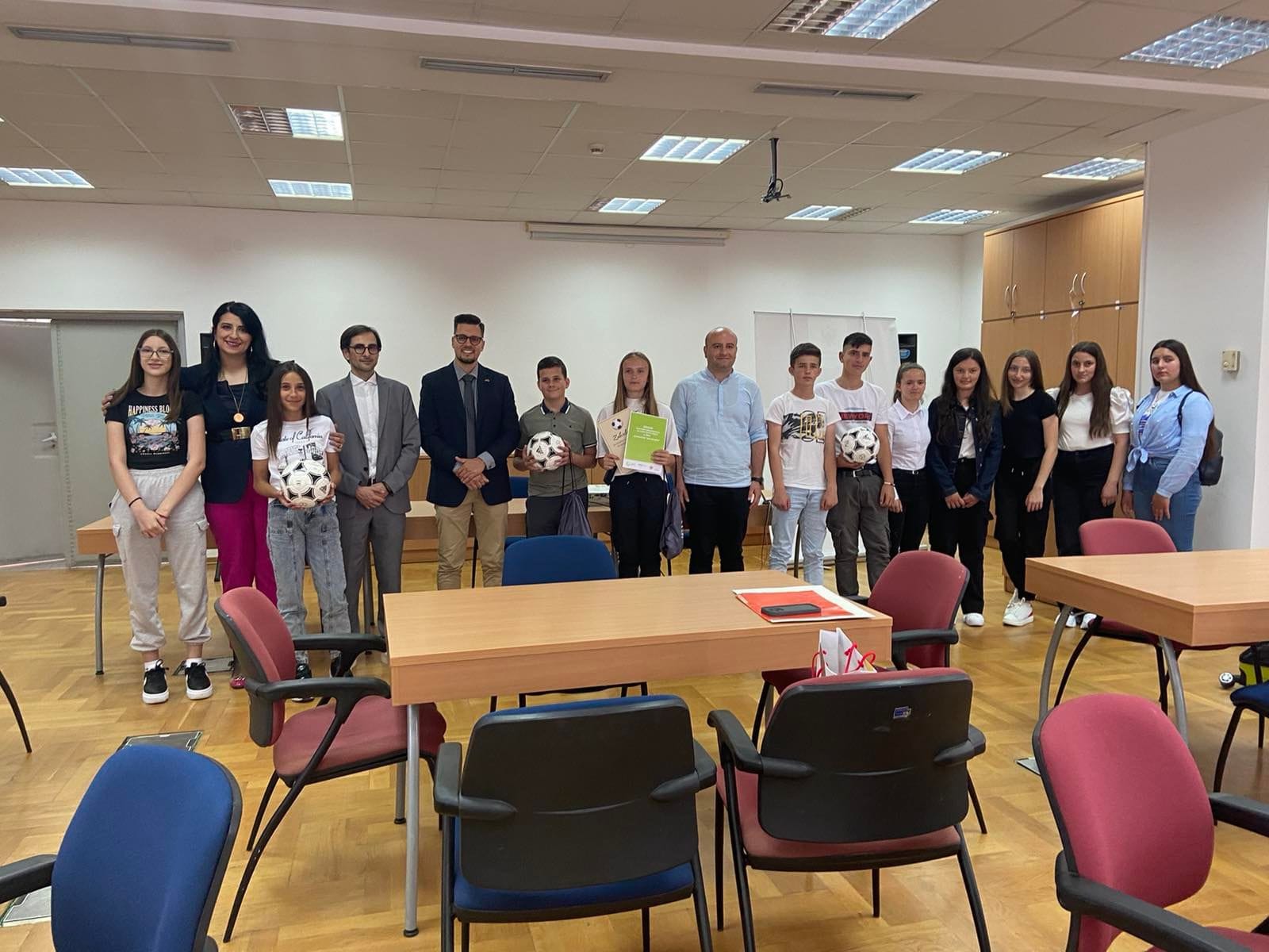 Svečana dodjela nagrada pobjednicima Konkursa za takmičenje u fudbalu