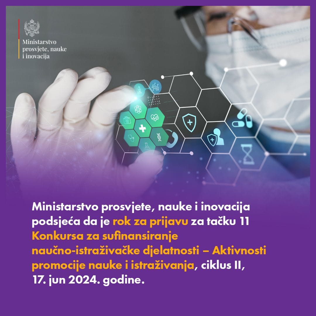 Podrška projektima promocije nauke i istraživanja