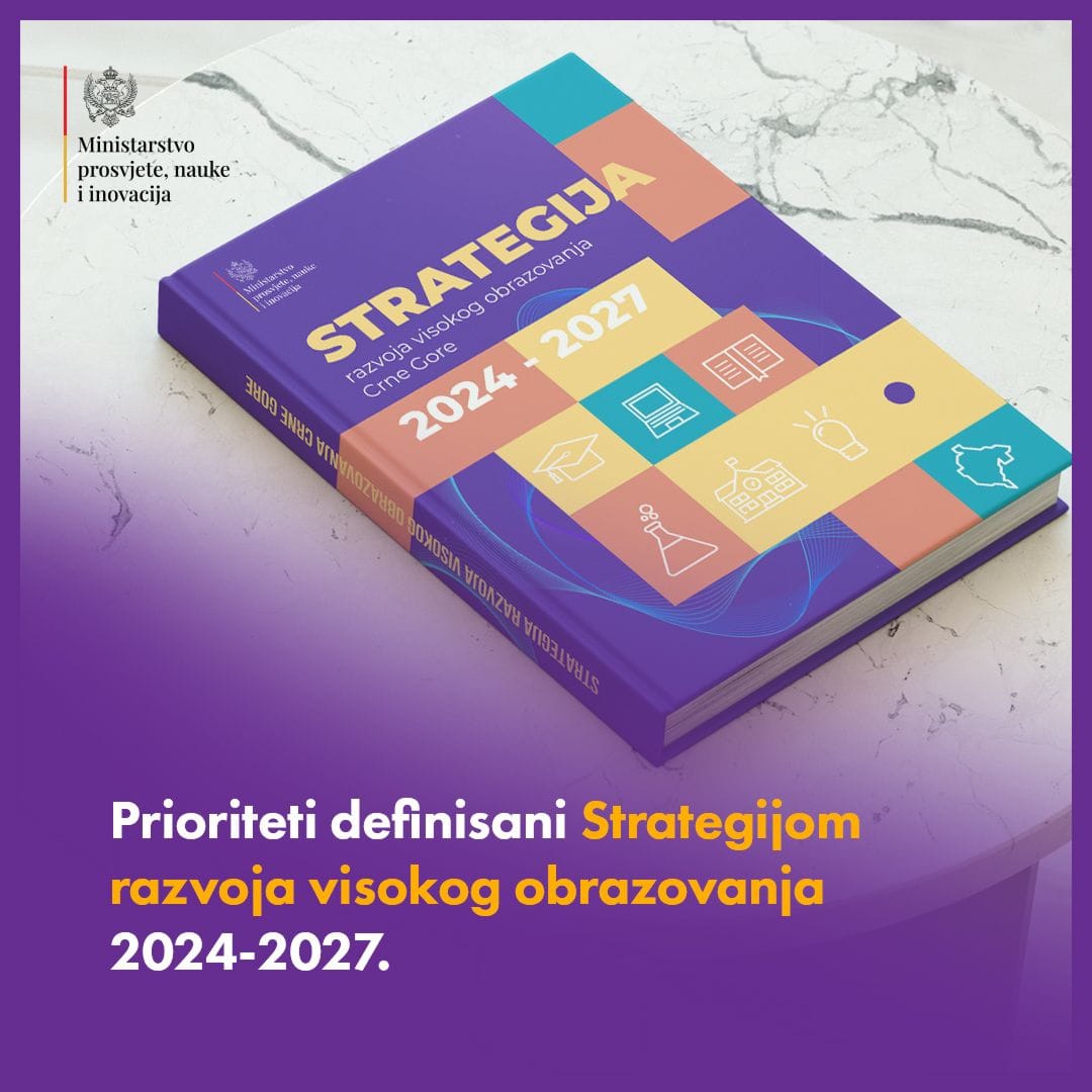 Strategija razvoja visokog obrazovanja Crne Gore 2024-2027