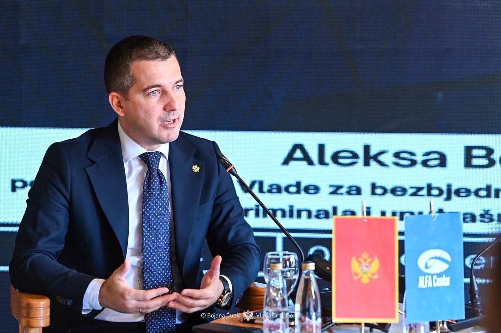 Bečić: Building strong institutions is key to Montenegro’s future