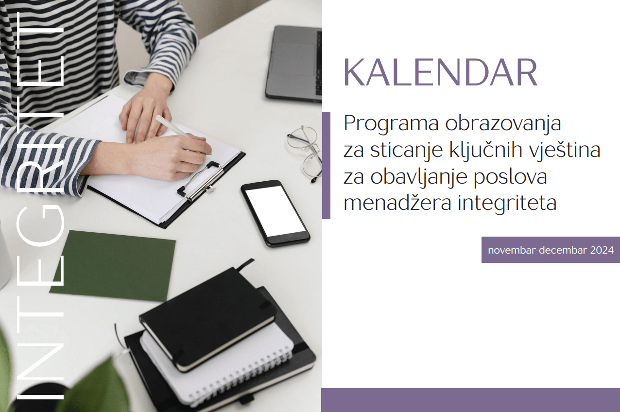 Kalendar Programa obrazovanja za sticanje ključnih vještina za ...