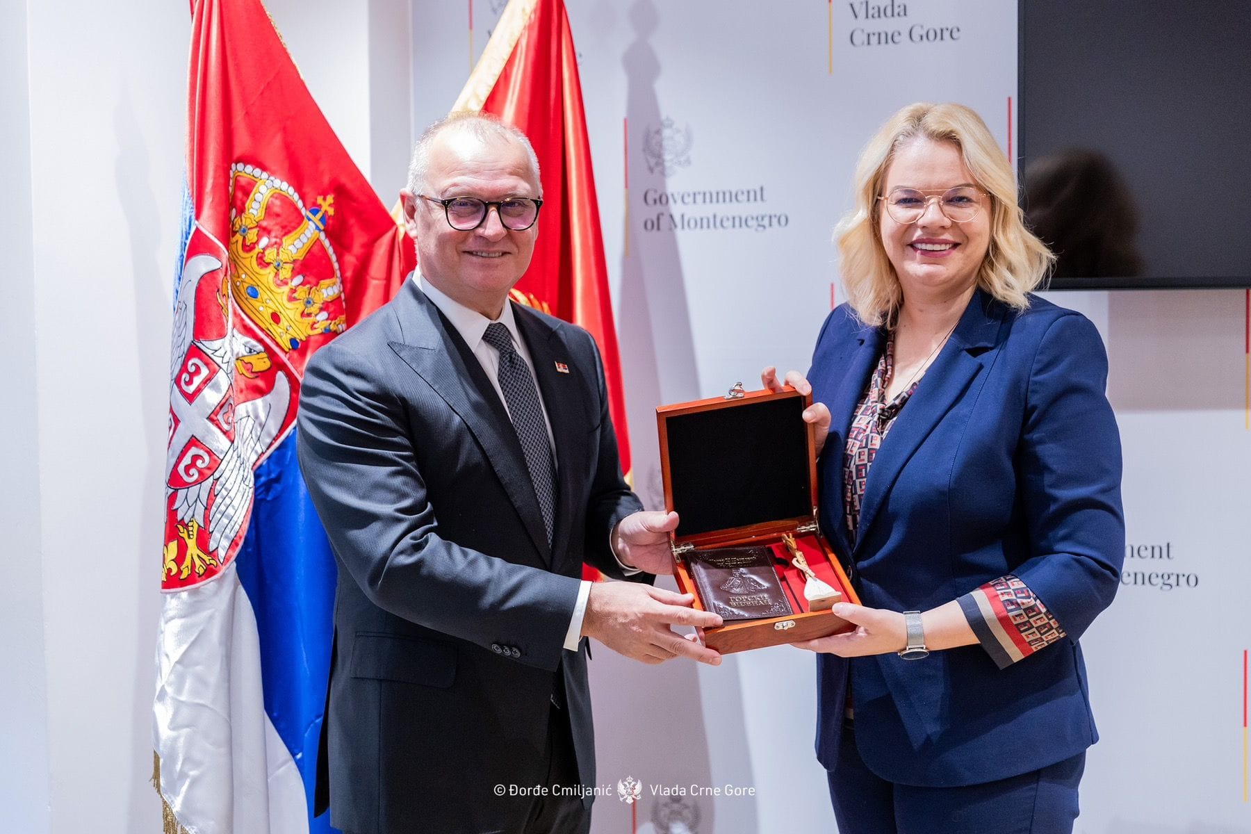 Vukićević i Zogović na sastanku sa ministrom građevinarstva, saobraćaja ...