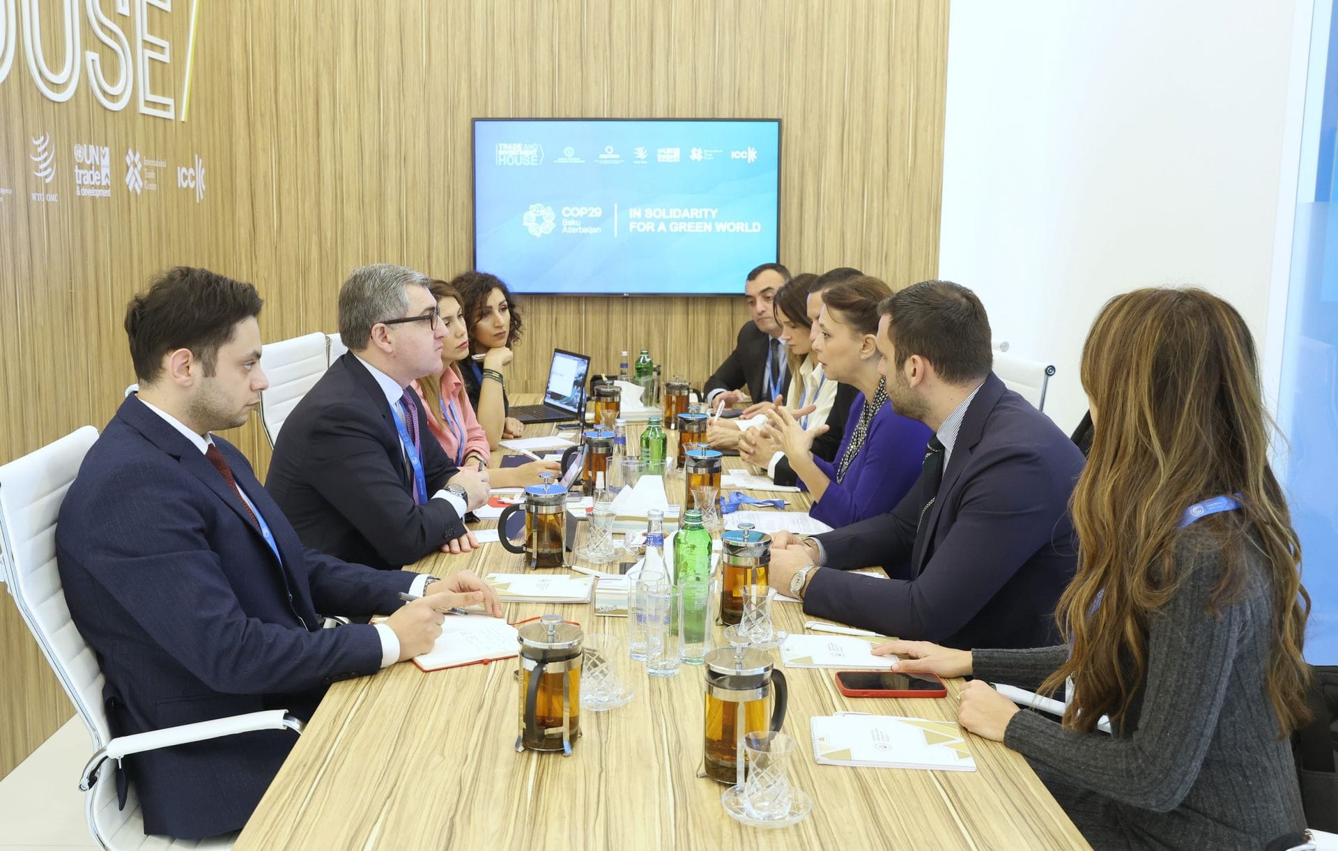 Ministarka Simonida Kordić sa predstavnicima AZPROMO u Bakuu