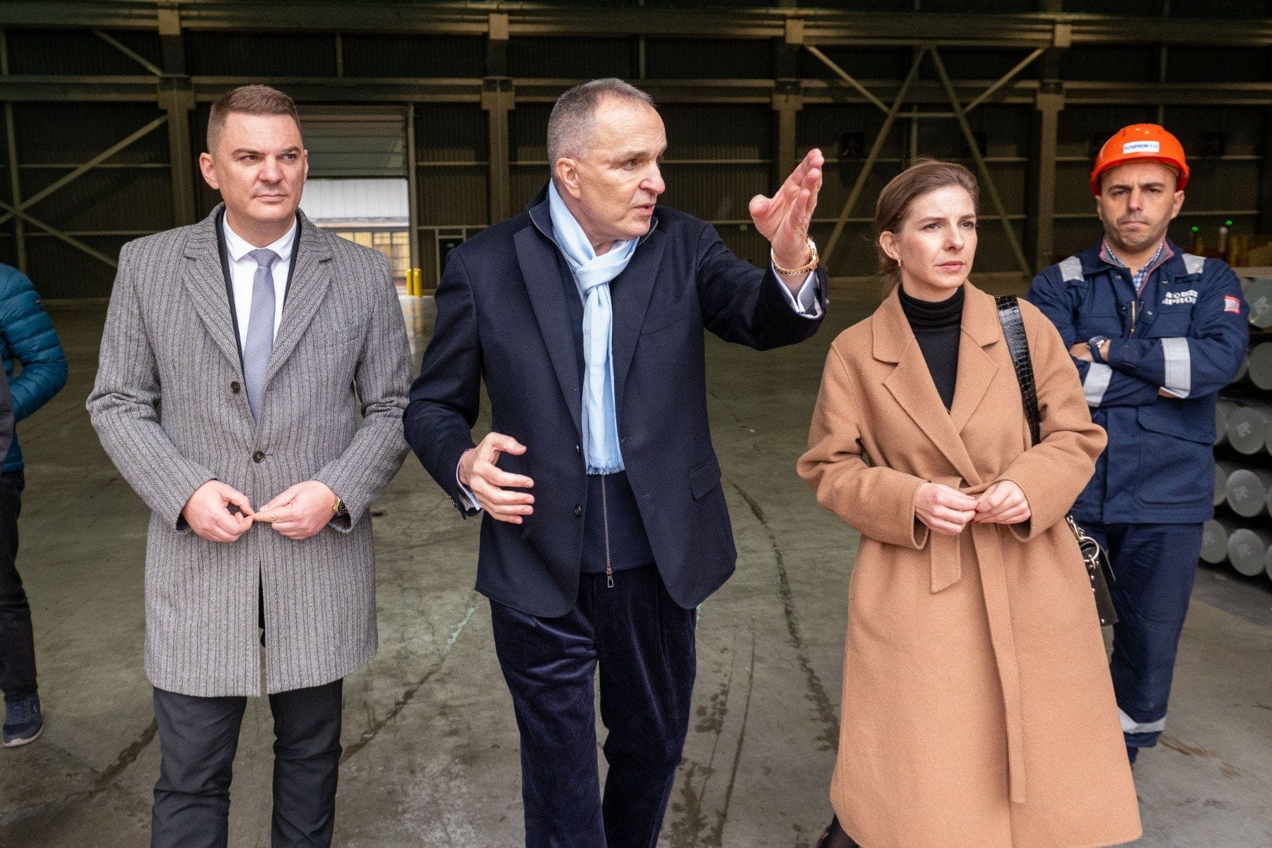 Ministar Šahmanović sa saradnicima u prvoj posjeti Unipromu
