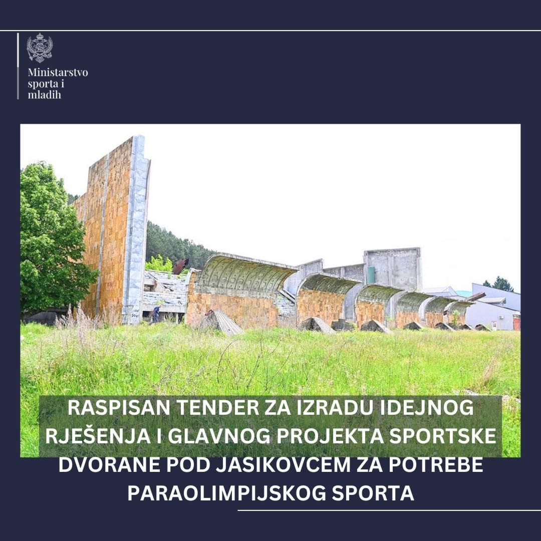 Raspisan tender za izradu idejnog rješenja i glavnog projekta sportske ...