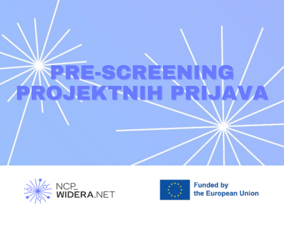 Pre-screening projektnih prijava
