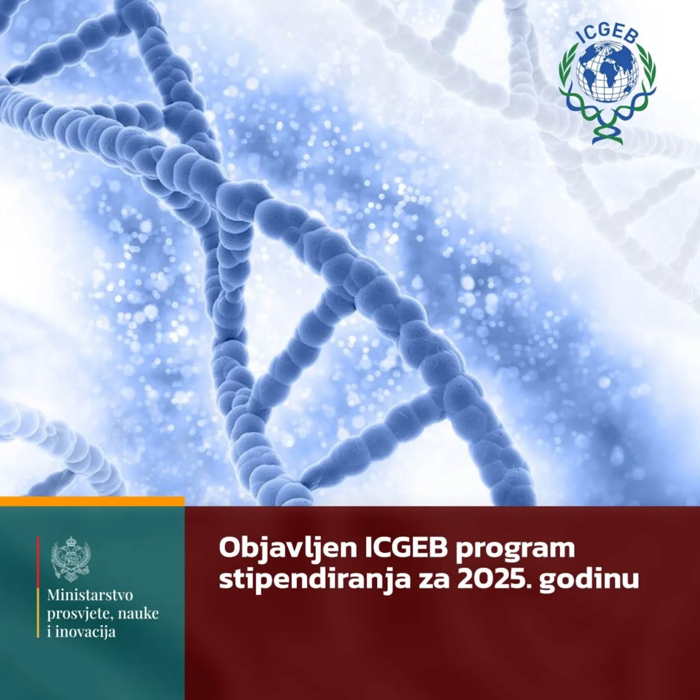 Objavljen ICGEB program stipendiranja za 2025. godinu