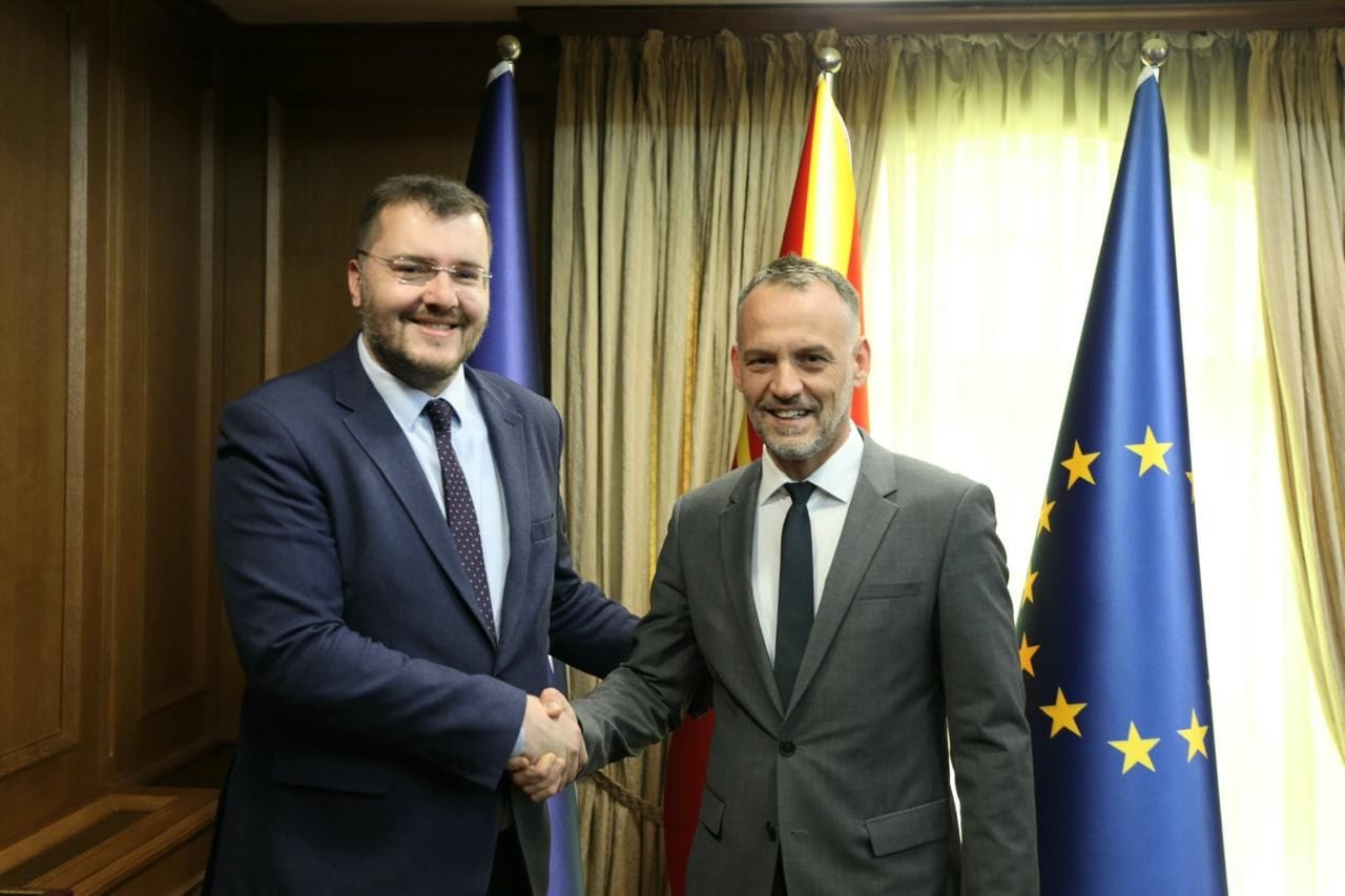 DPM Koprivica meets with North Macedonia’s Deputy Prime Minister Arben ...