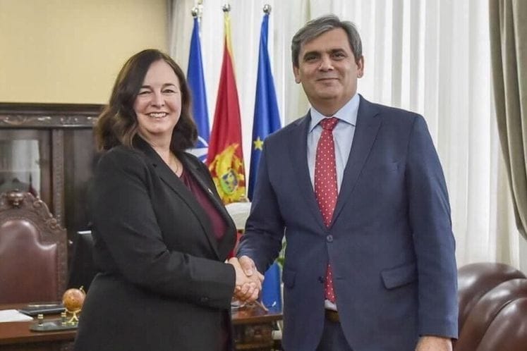 Ibrahimović receives newly appointed Canadian Ambassador Michelle Cameron