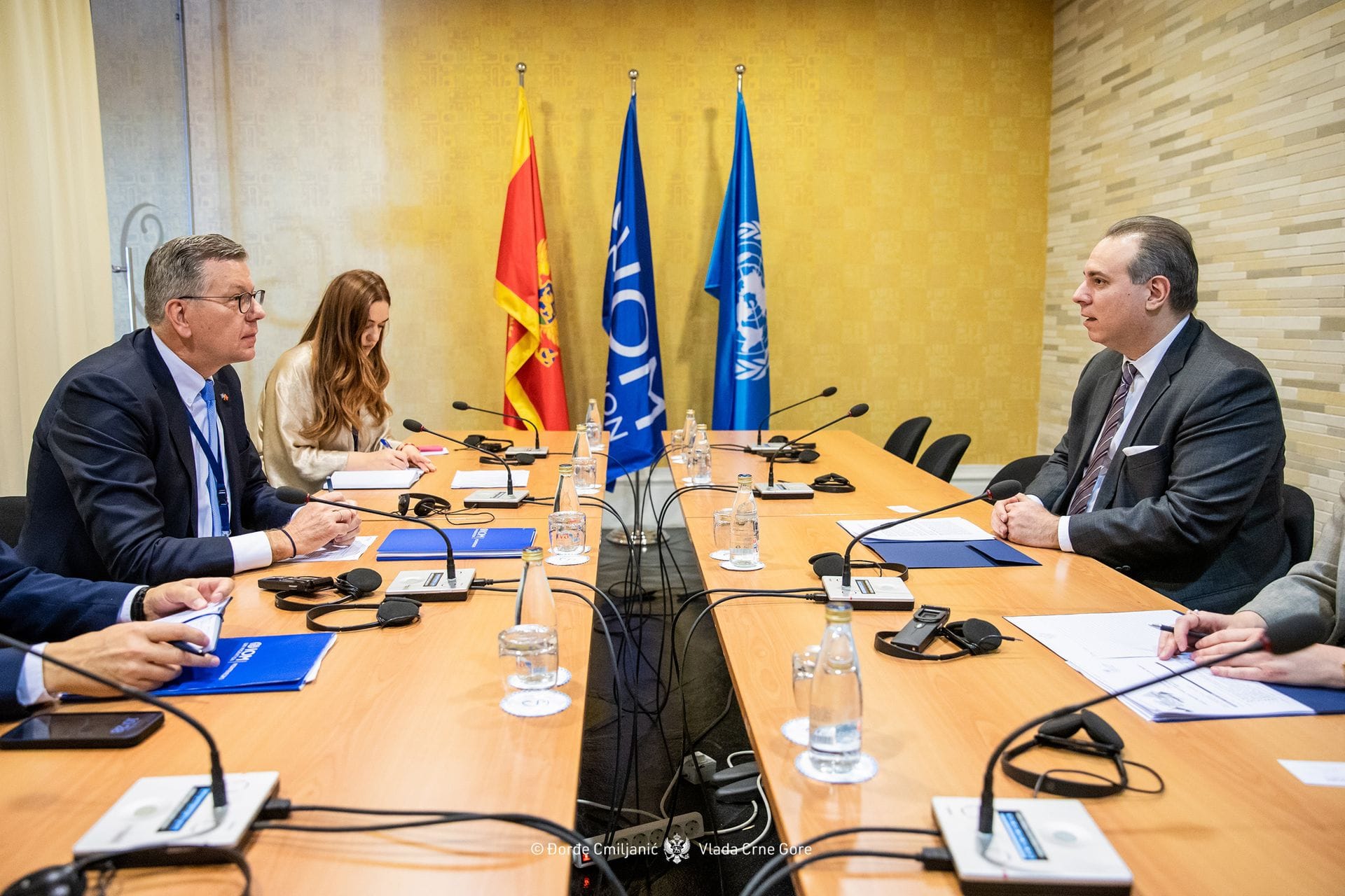 Ivanović meets with IOM Regional Director and RCC Secretary General