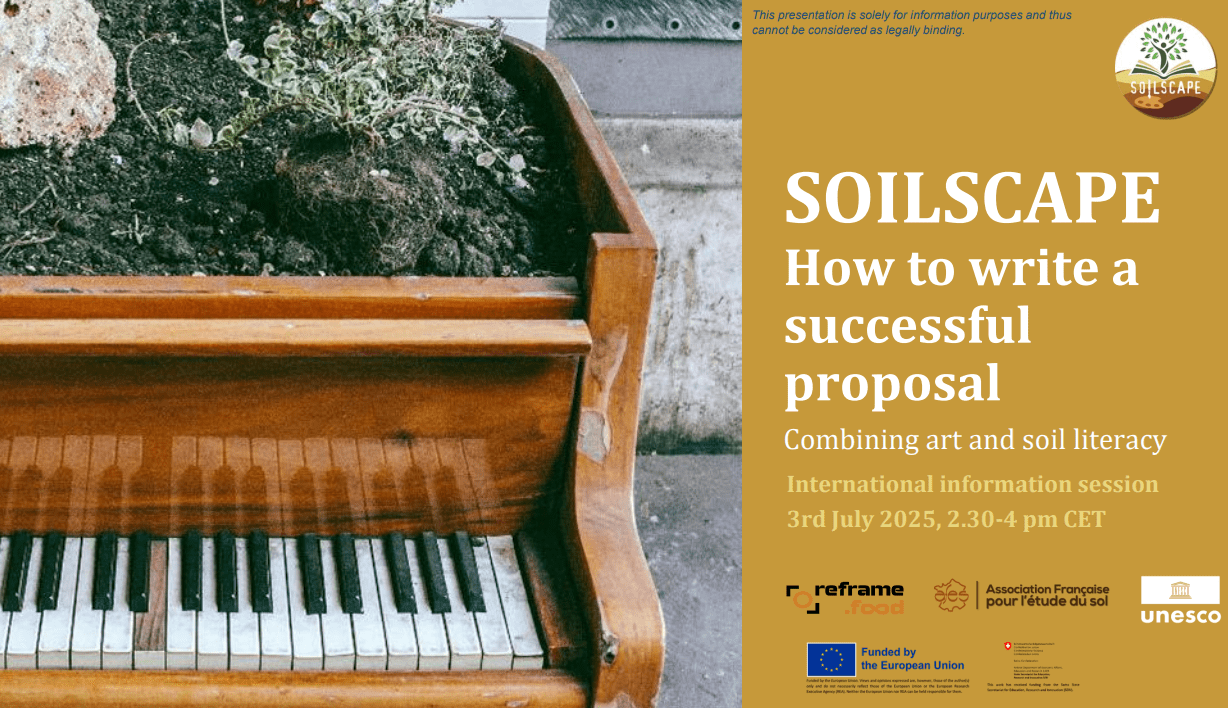 Otvoreni poziv SOILSCAPE – Kombinovanje umjetnosti i pismenosti o zemljištu