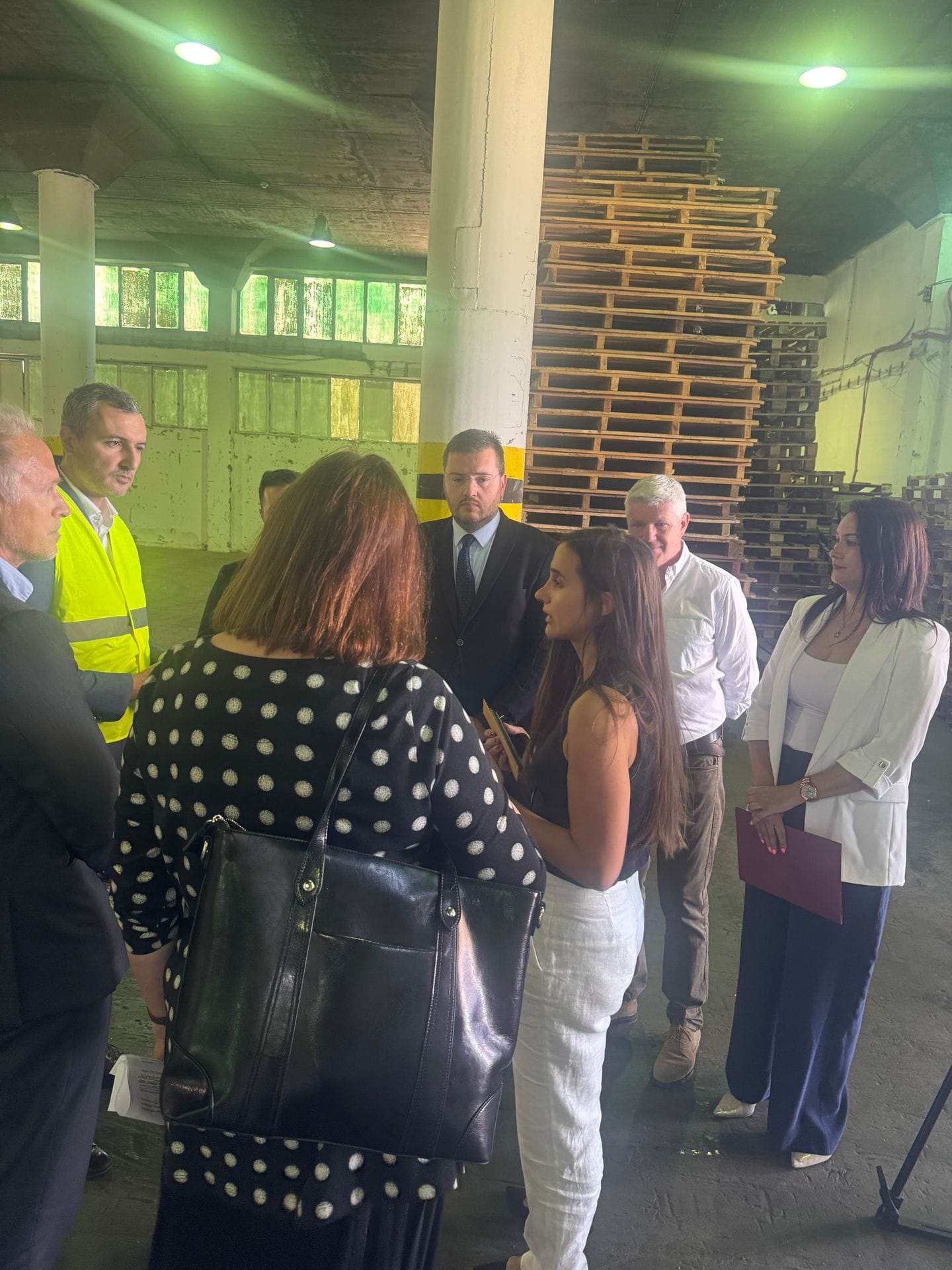 Obilazak lokacije uništenja zaplijenjenog duvana u Luci Bar