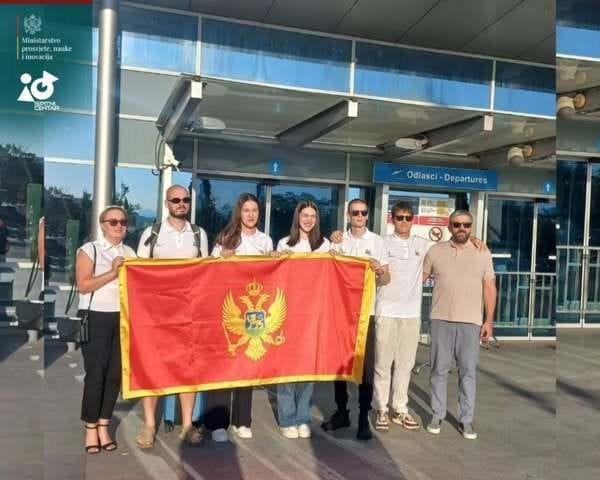 Tim Crne Gore otputovao na 36. Međunarodnoj olimpijadi iz biologije ...