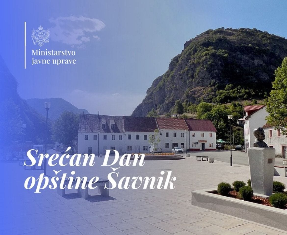 Čestitka ministra Dukaja povodom Dana opštine Šavnik