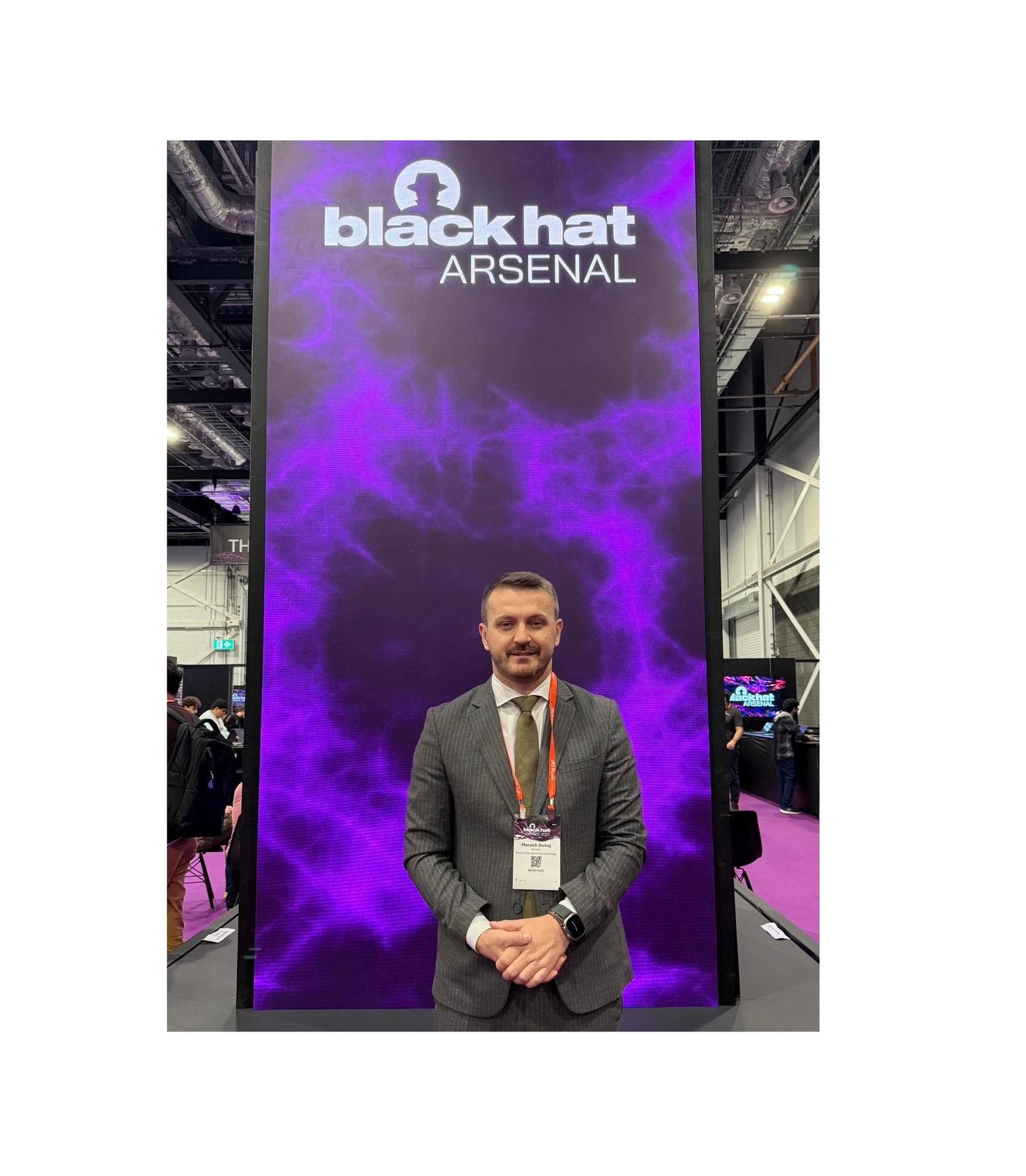 Ministar Dukaj na Black Hat Europe 2025. u Londonu